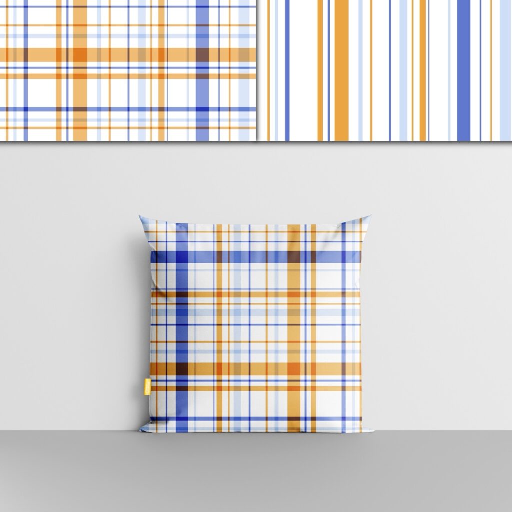 collection of seamless patterns "Flax" - MasterBundles