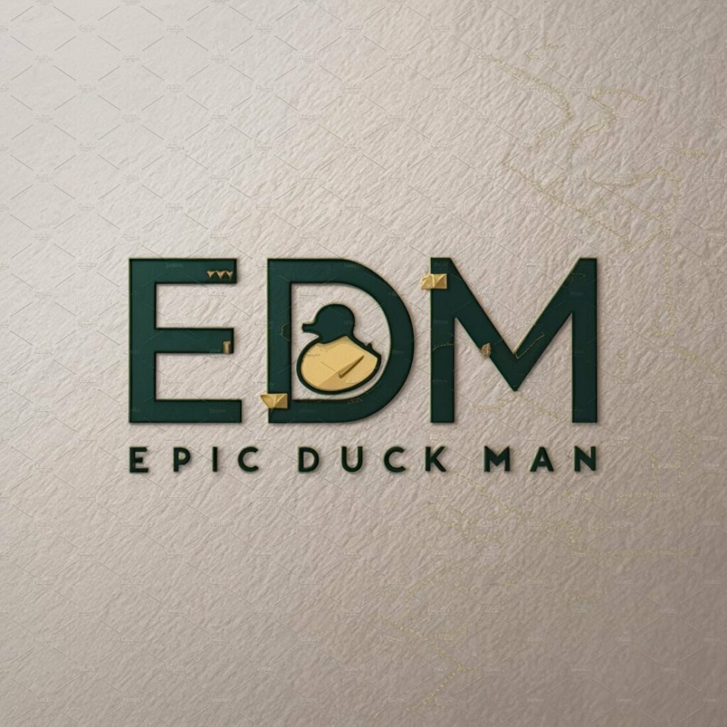 Epic Duck Man Logo - MasterBundles