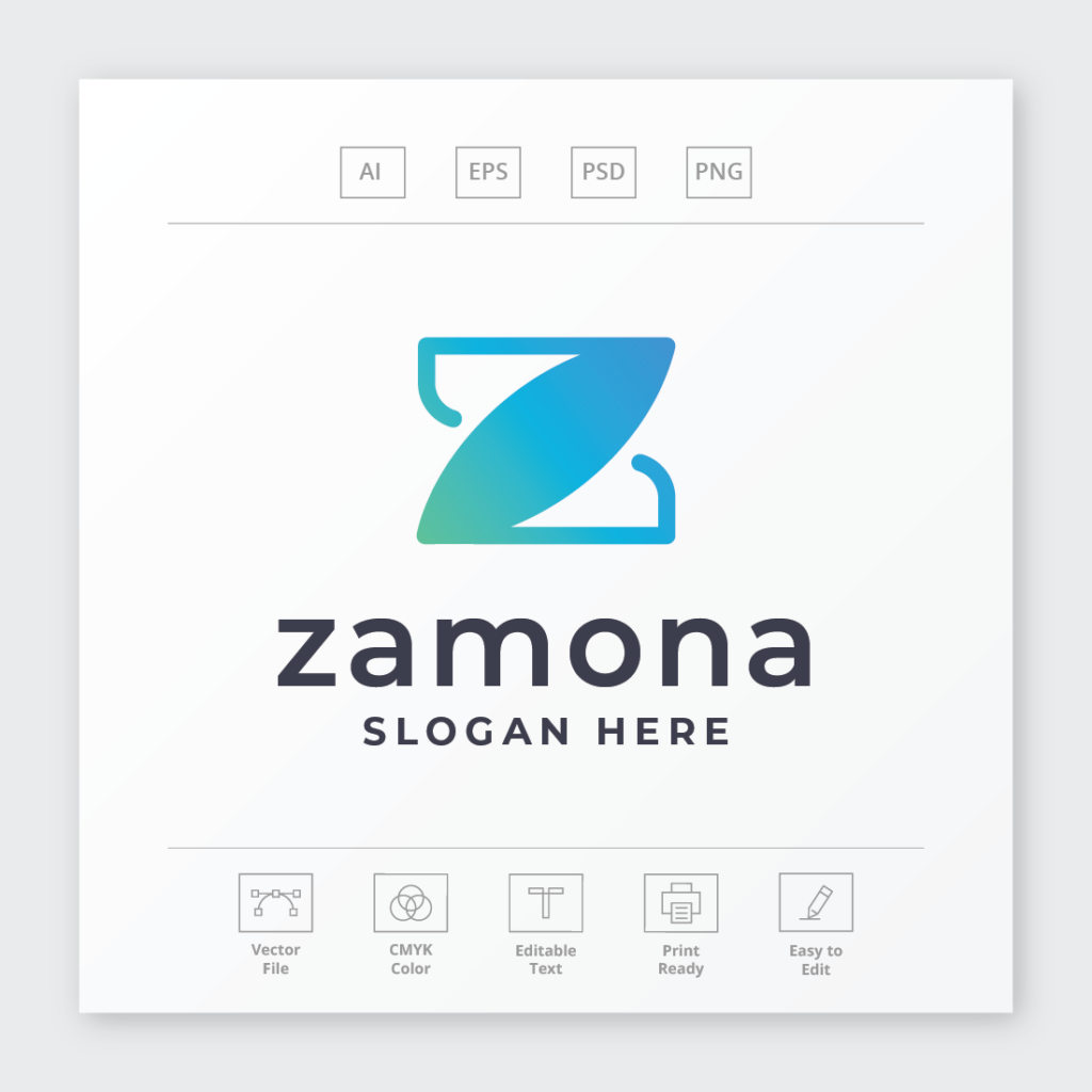 Zamona Letter Z Logo - MasterBundles
