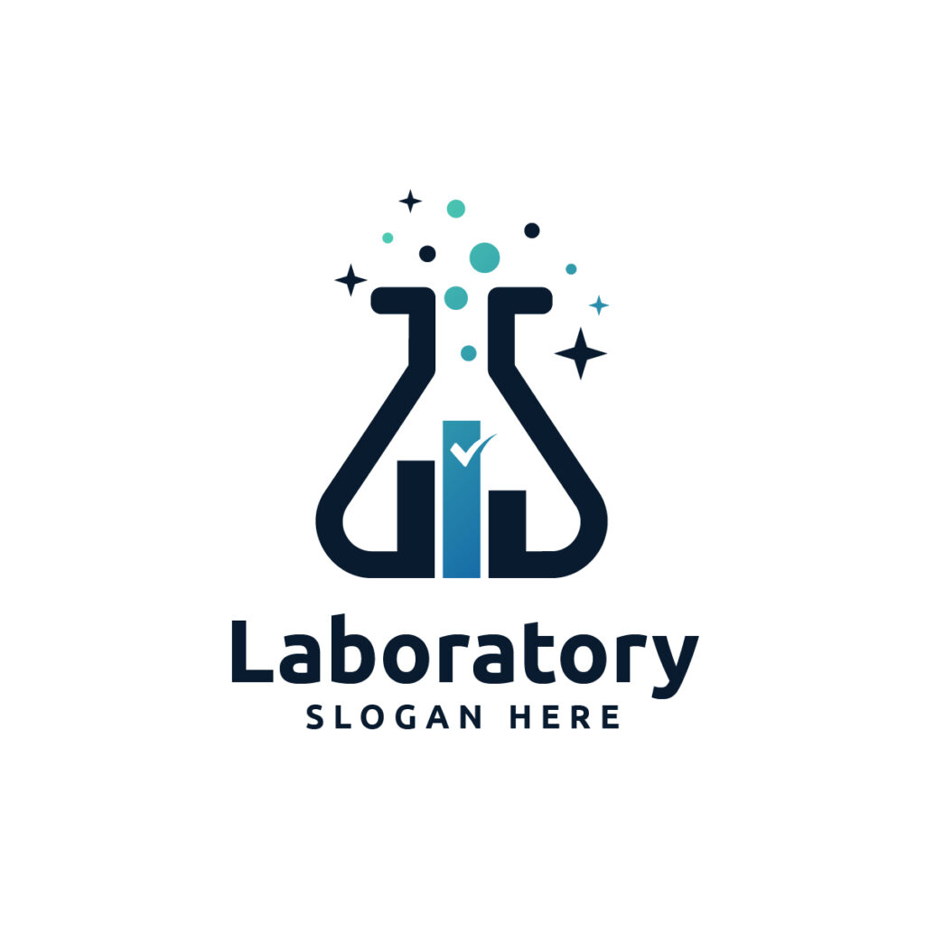Modern Gradient Laboratory Logo Collection - MasterBundles