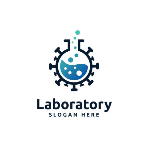 Modern Gradient Laboratory Logo Collection - MasterBundles