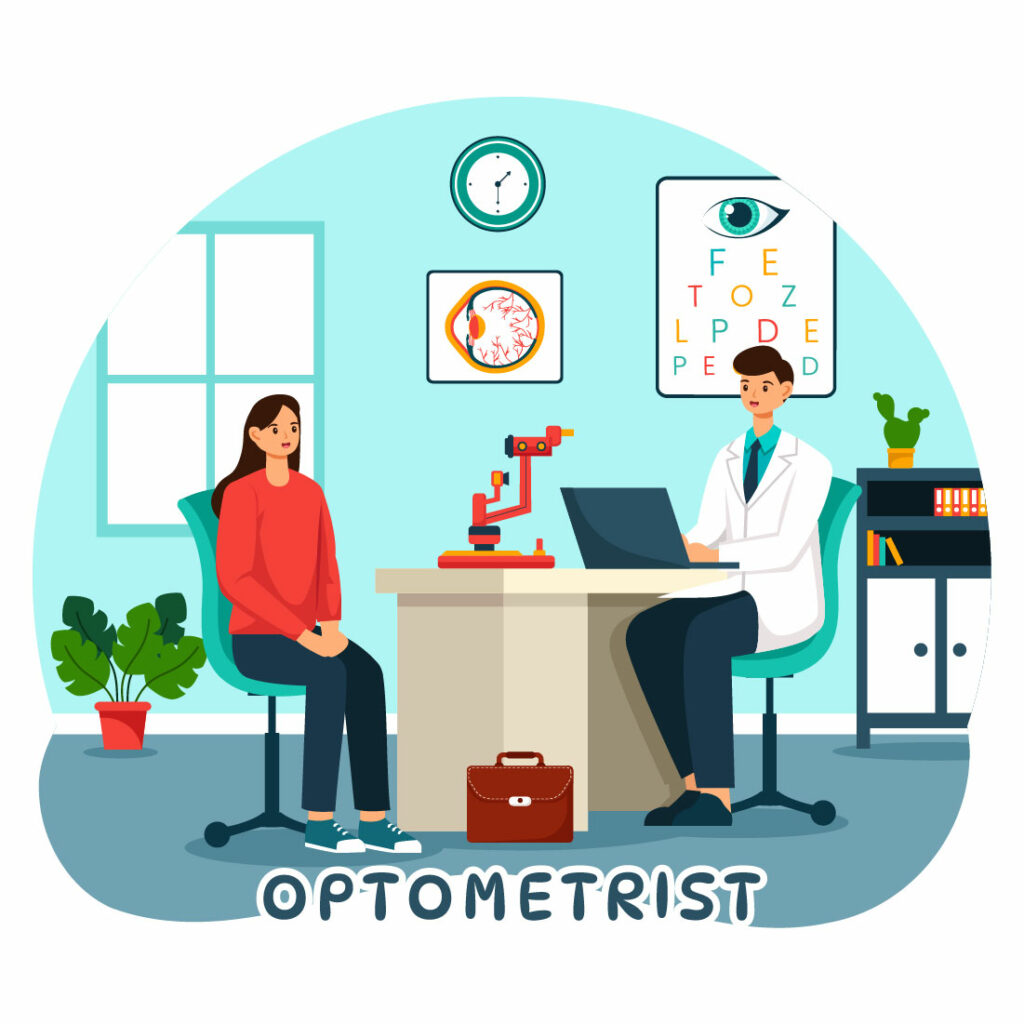 9 Optometrist Illustration - MasterBundles