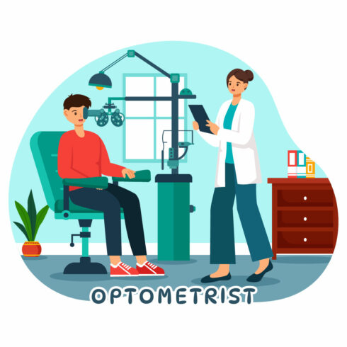 9 Optometrist Illustration - MasterBundles