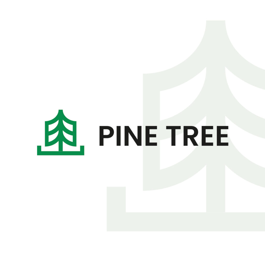 Pine Tree Logo Design Template | Nature Logo - MasterBundles