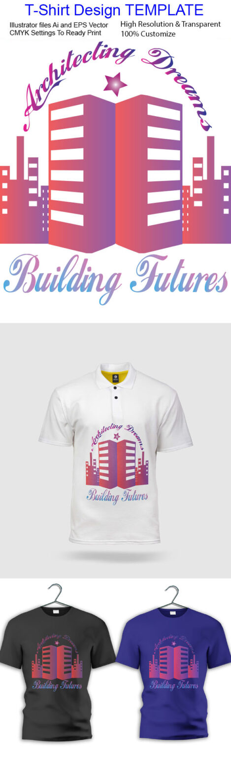 Architecting Dreams Building Future T-Shirt Design - MasterBundles Architecting Dreams Building Future T-Shirt Design - MasterBundles