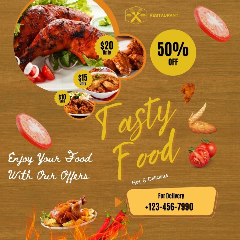 Fast Food Flyer - MasterBundles