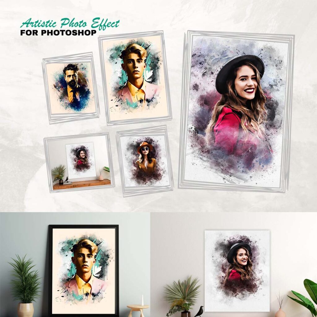 Artistic Photo Effect For Photoshop - MasterBundles