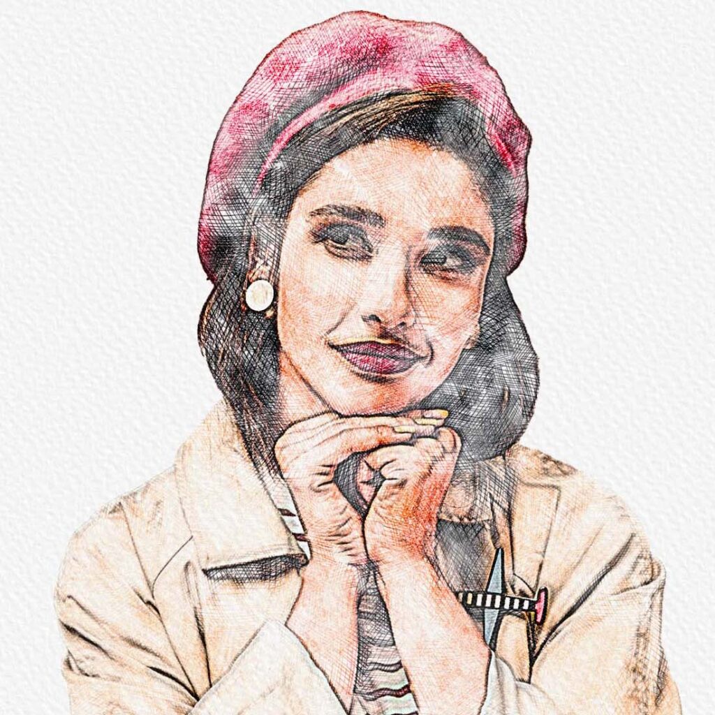 Color Pencil Drawing Action - MasterBundles