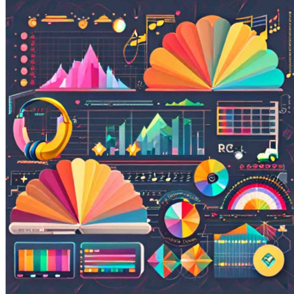 “Music” graphics 4K quality and are a creative source of design that ...