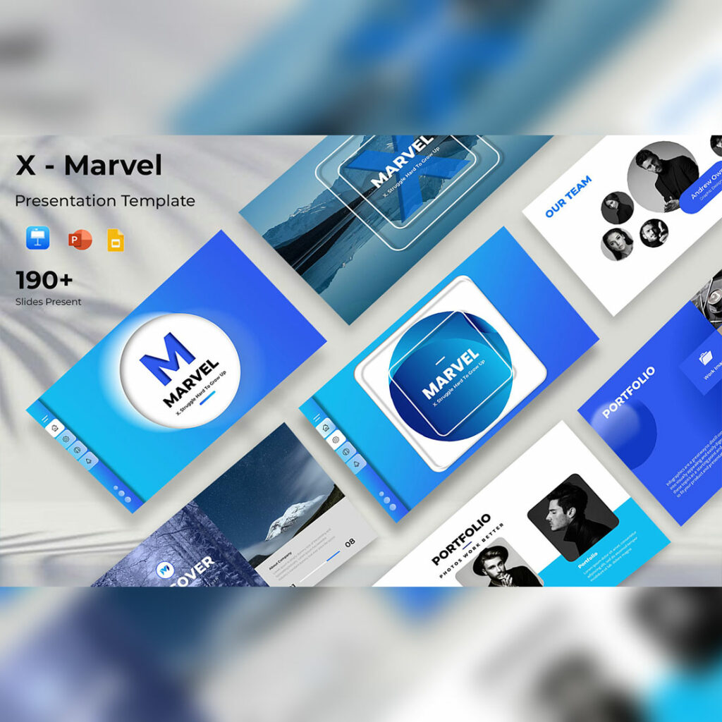 X - Marvel Business Plan Bundle Template - MasterBundles