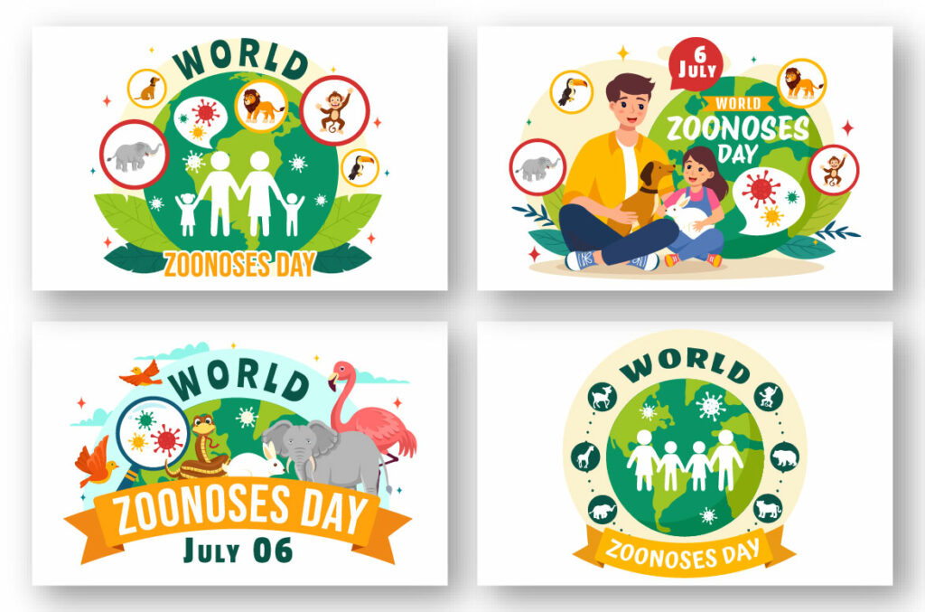 9 World Zoonoses Day Illustration - MasterBundles