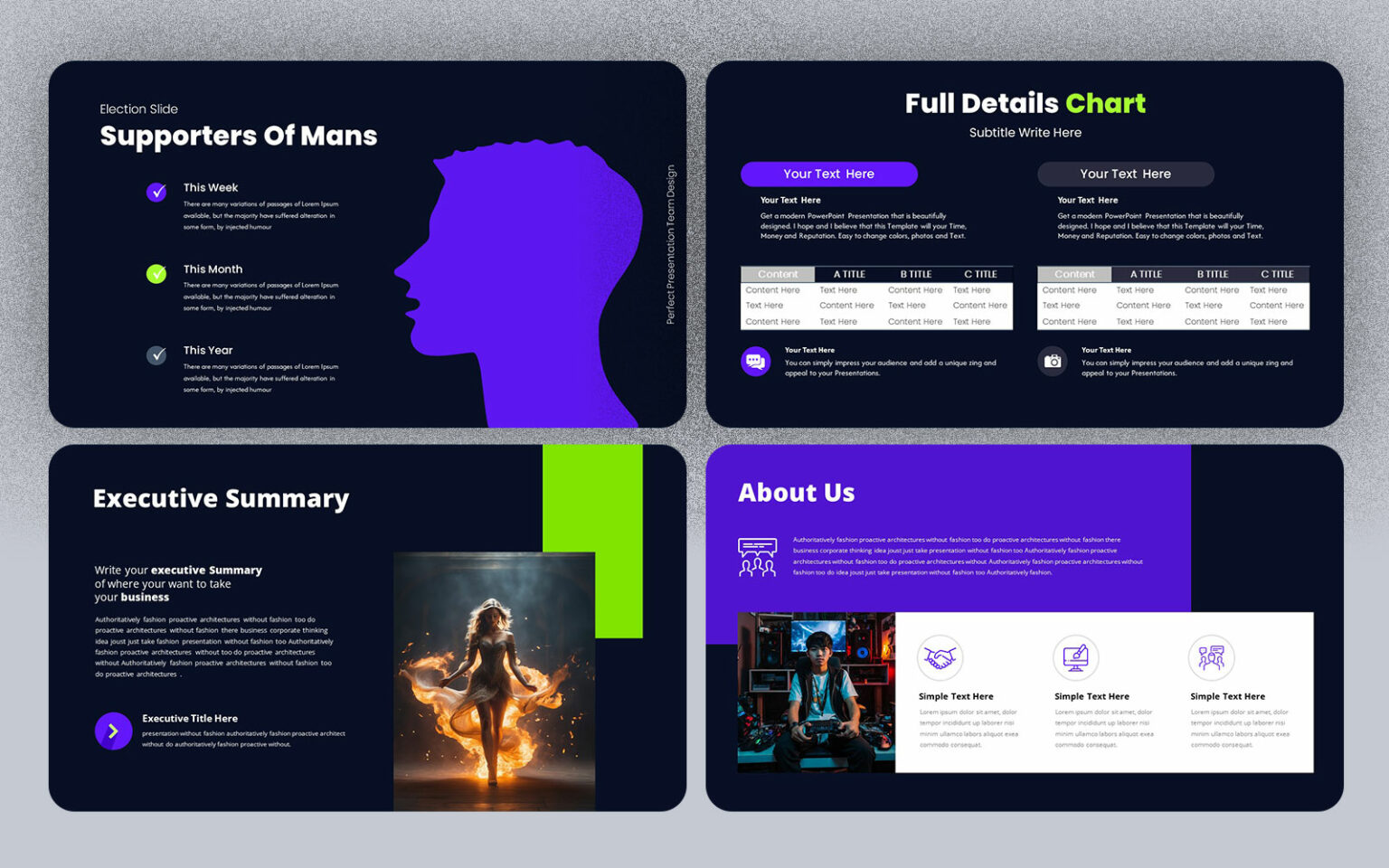 Xtream Business Plan PowerPoint Presentation Template - MasterBundles
