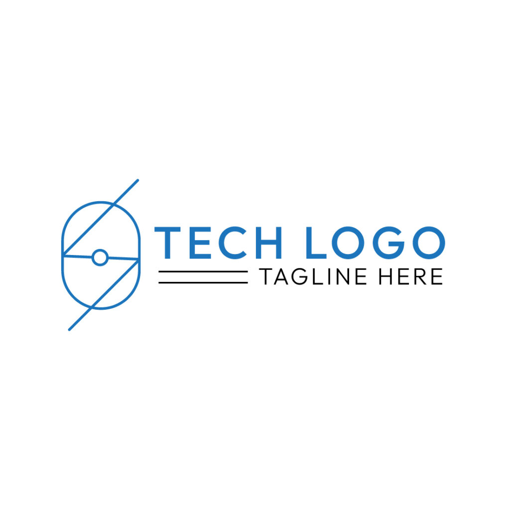 Minimalist Tech Logo Design Bundle - Master Collection - MasterBundles