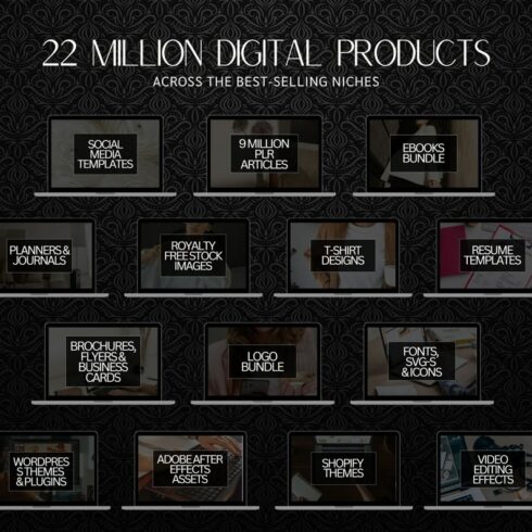 22Million Digital Products to Sell | PLR Digital Products | Digital ...