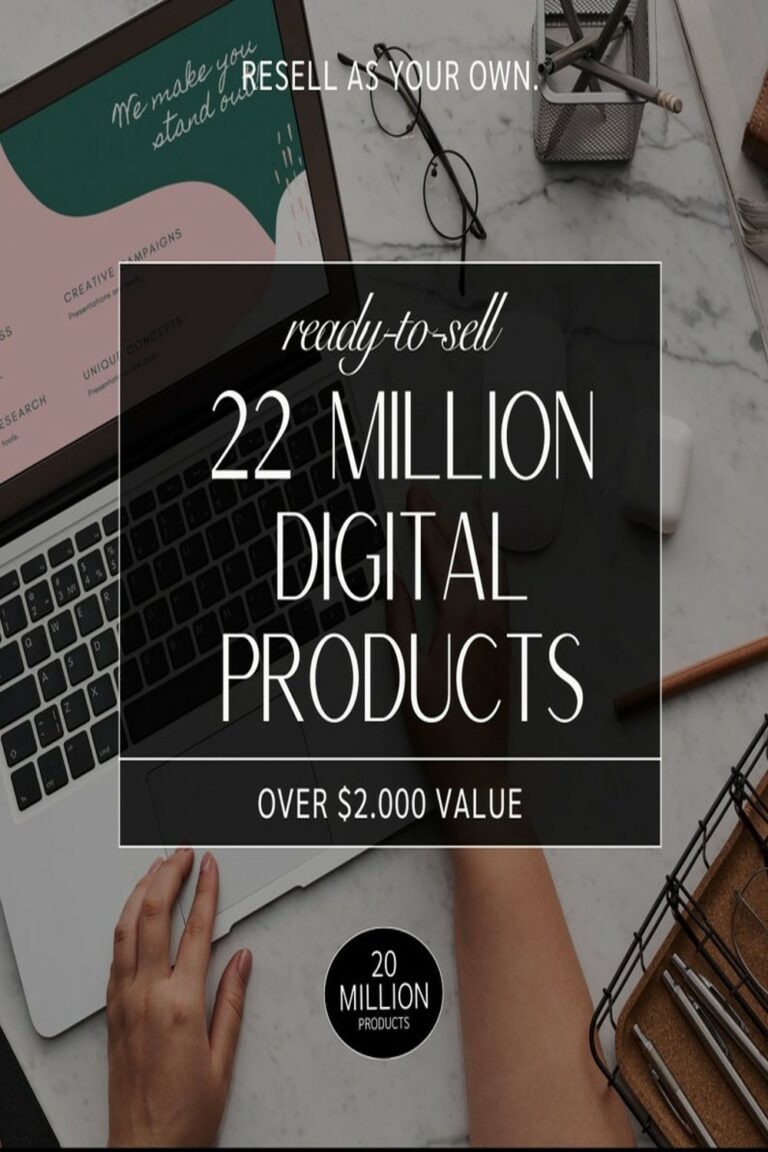 22Million Digital Products to Sell | PLR Digital Products | Digital ...