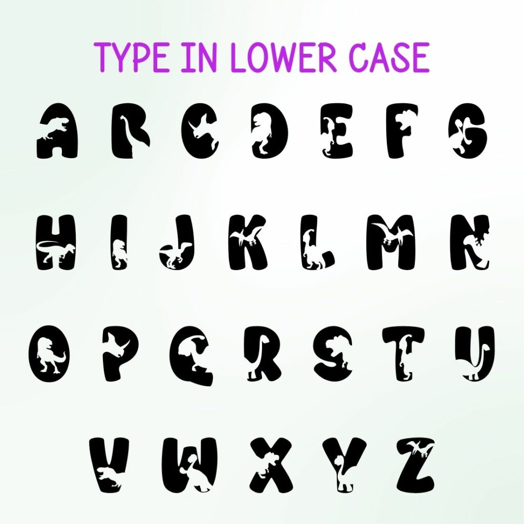 Dinosaur - Display Font - MasterBundles