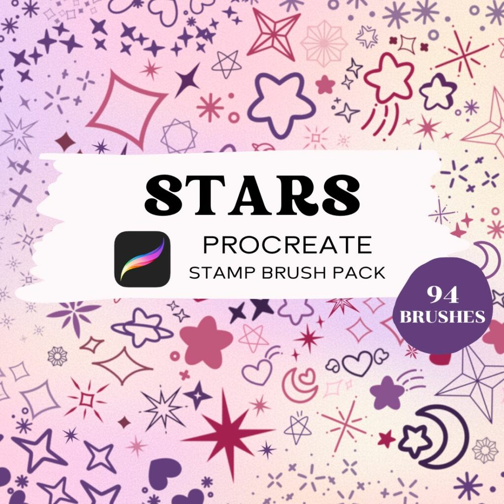 Stars Procreate Brush Pack - MasterBundles
