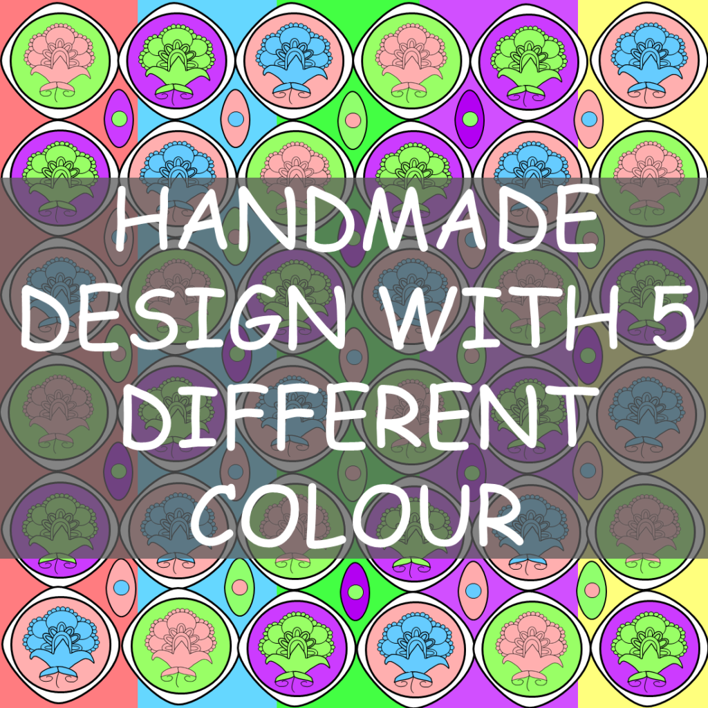 Floral Geometric Design Pattern - MasterBundles