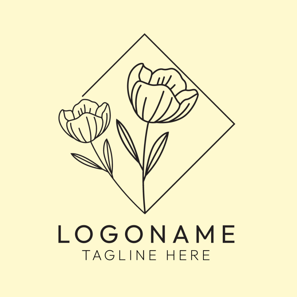 Minimalist Line Art Logo Design Bundle for Love, Wedding, Fashion ...