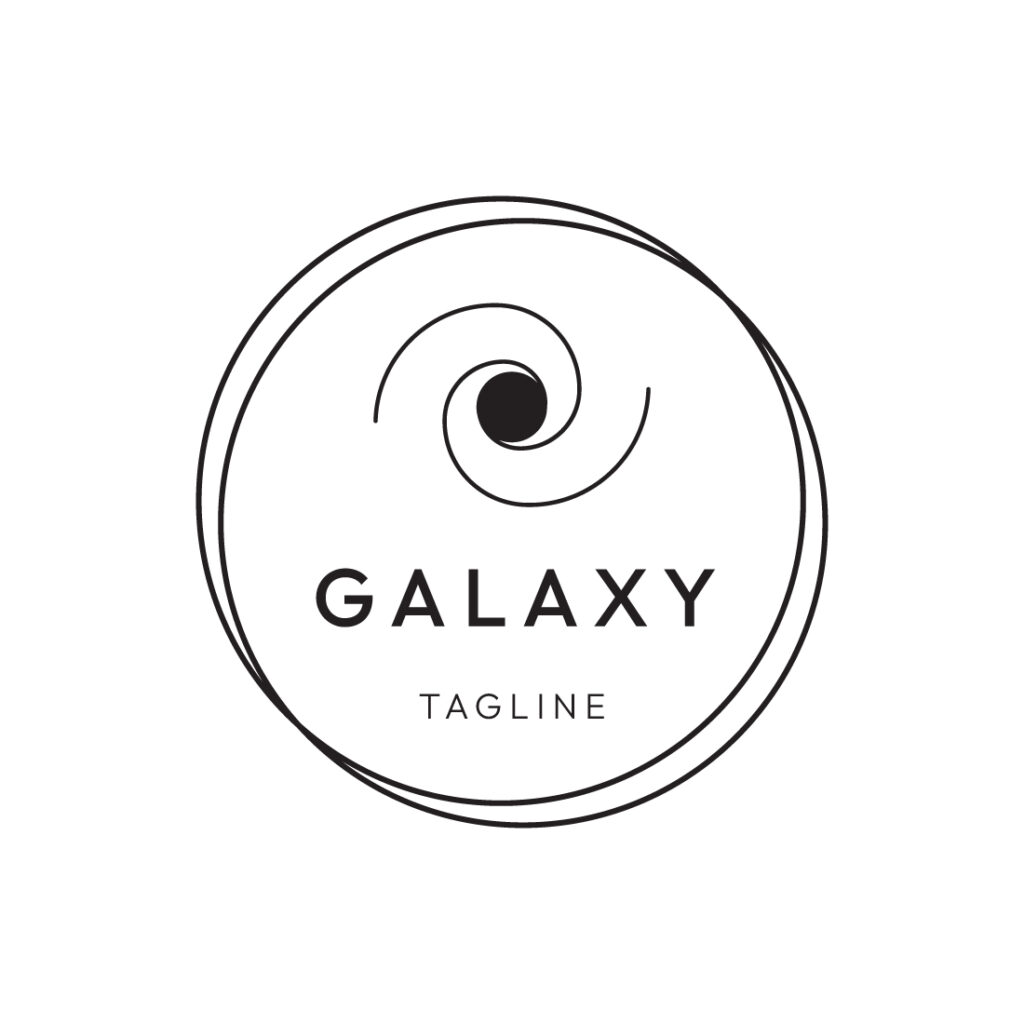 Minimalist Galaxy Logo Design Bundle | Master Collection - MasterBundles