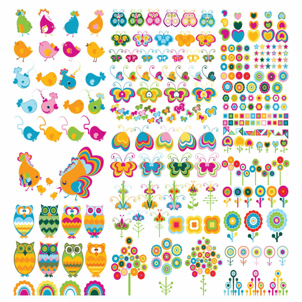 Characters sticker - MasterBundles
