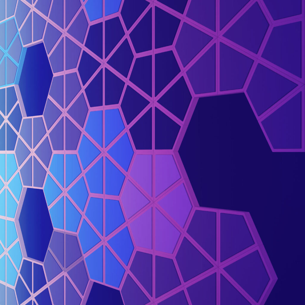 Hexagon Tech Backgrounds - MasterBundles