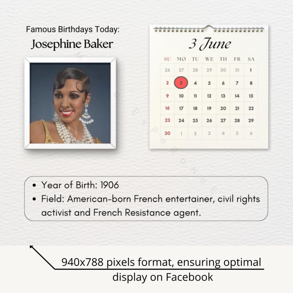 June Celebrations: Iconic Birthdays Social Media Kit | 30 Facebook ...