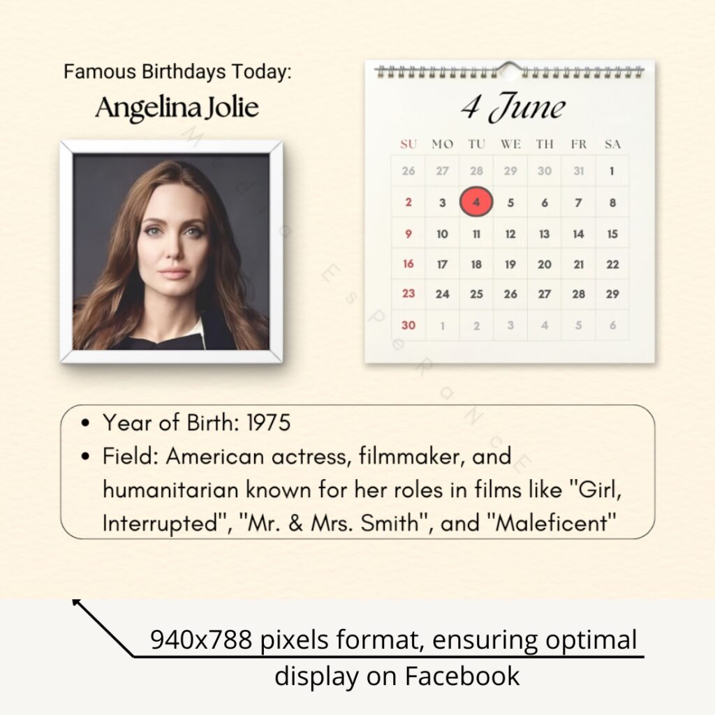 June Celebrations: Iconic Birthdays Social Media Kit | 30 Facebook ...