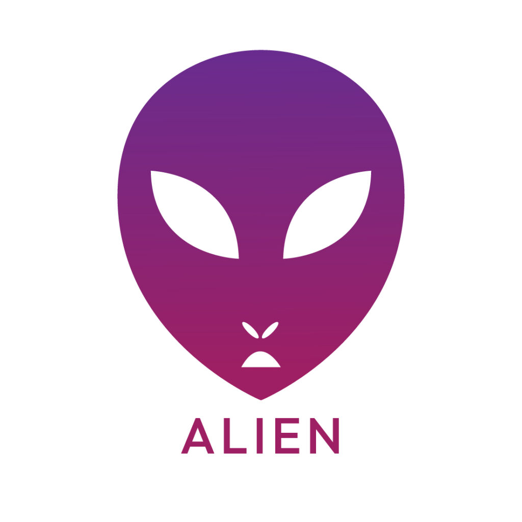 Minimalist Alien Logo Design Bundle - Master Collection - MasterBundles
