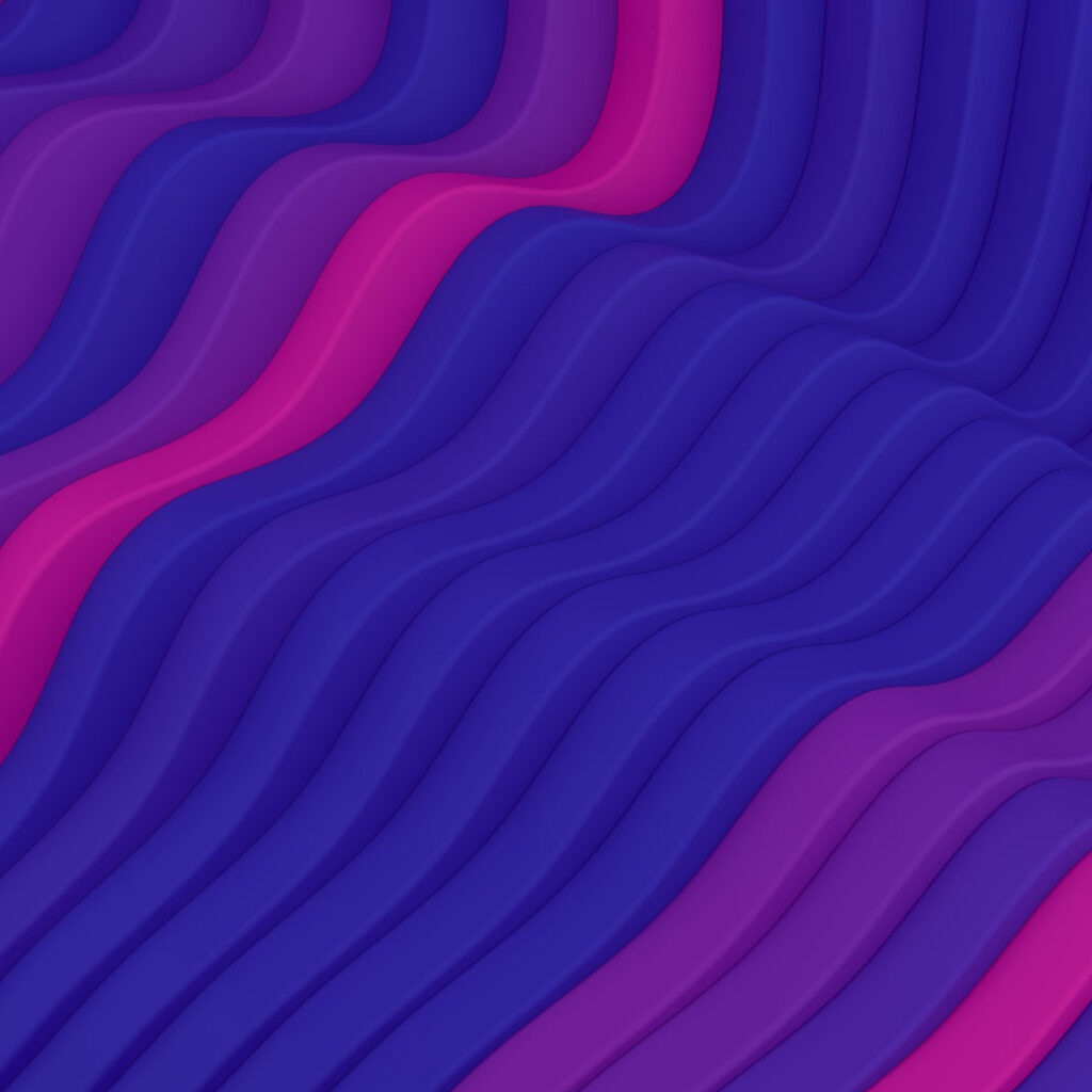 Abstract 3d Wavy Striped Backgrounds - MasterBundles