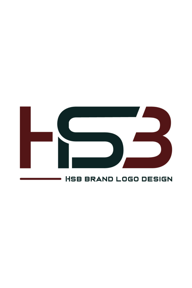 Initials HSB letters logo design vector images. HSB logo monogram icon ...