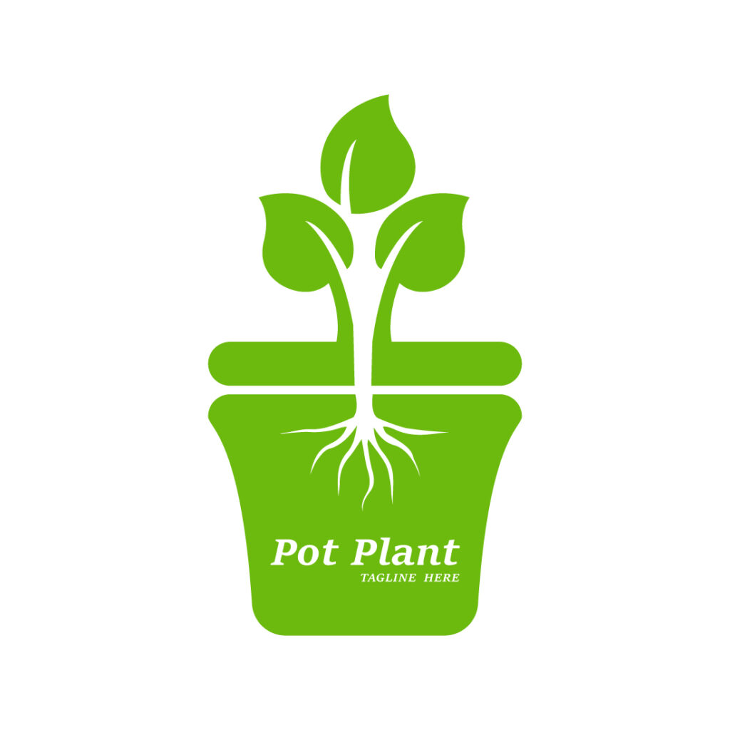Tree Plantation logo design vector icon. Green tree logo design ...
