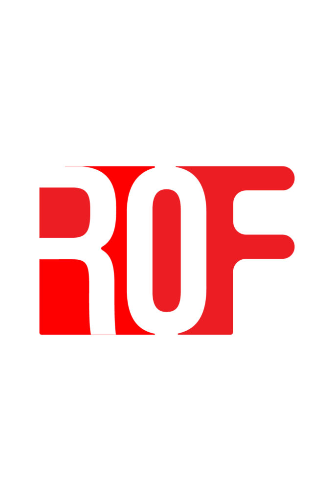 ROF letters logo design vector icon. Professional ROF logo temple ...