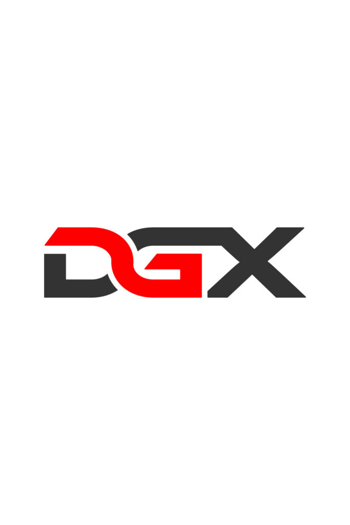 DGX Logo design vector images. DGX Gaming logo template design. XDG ...