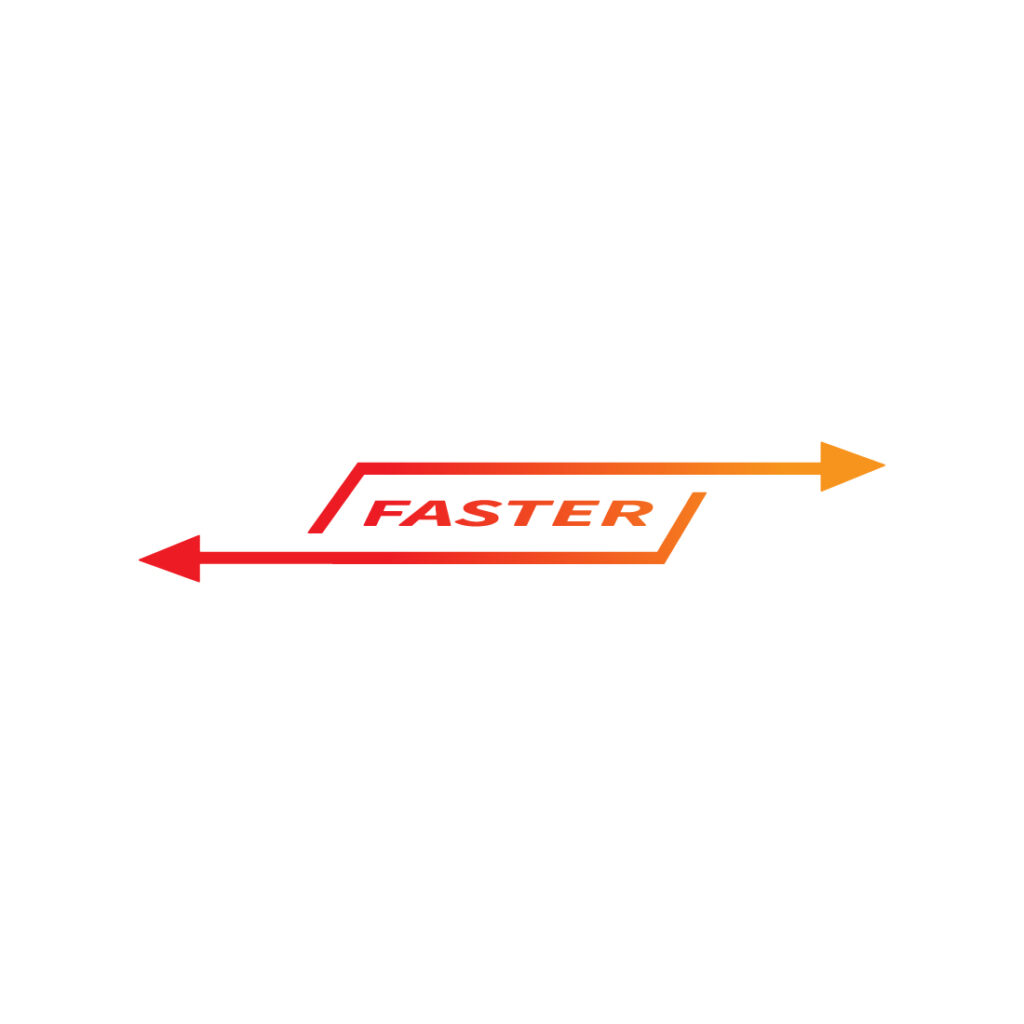Faster Speed logo design. HI speed logo design vector images. Speed logo vector template arts ...