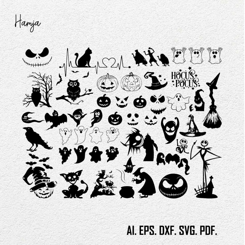 Halloween SVG Bundle, Halloween SVG, Fall Svg, Autumn Svg, Ghost Svg ...