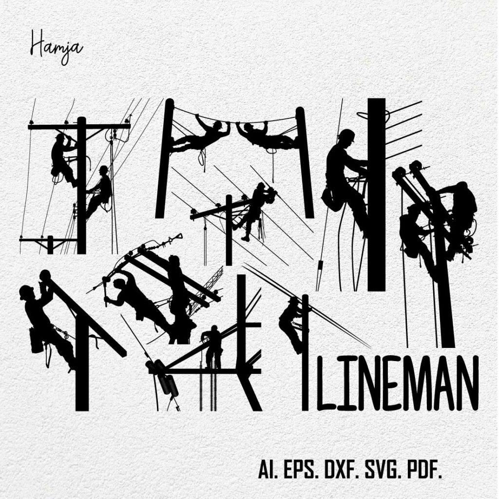 Lineman Svg Bundle , Electrician Svg, Power pole Svg, Line Man Dad Svg ...