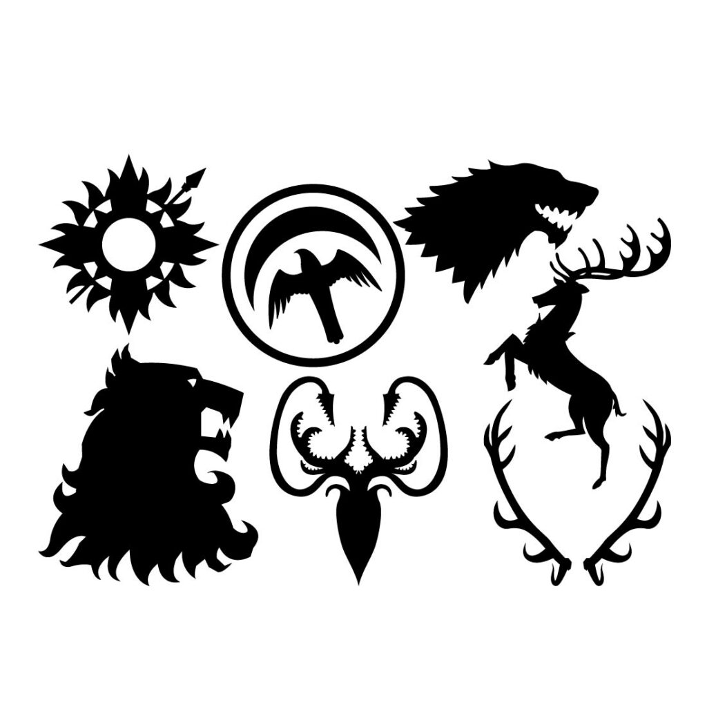 Game Of Thrones logo Svg Bundle, GOT Svg Design, Game Of Thrones Svg ...