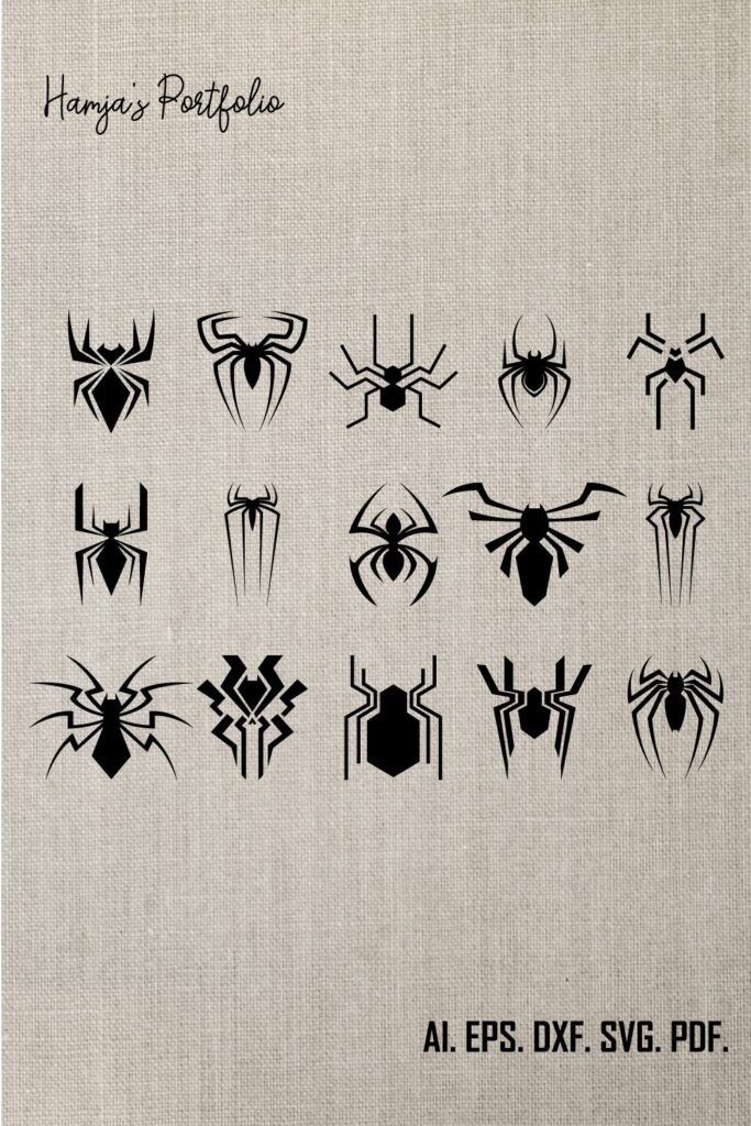 Spider SVG Bundle, Spider PNG Bundle, Spider Clipart, Spider SVG Cut ...