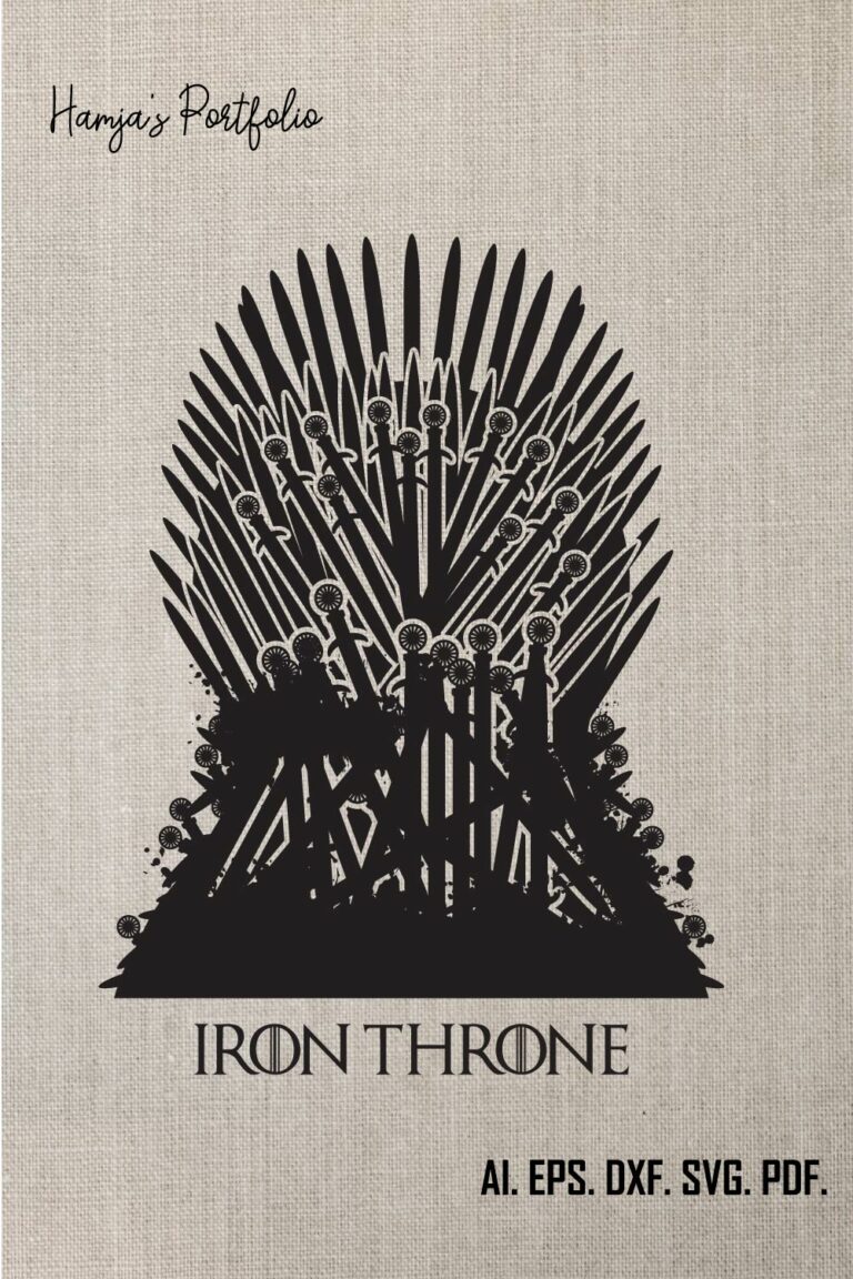 Iron Throne Vector design - MasterBundles