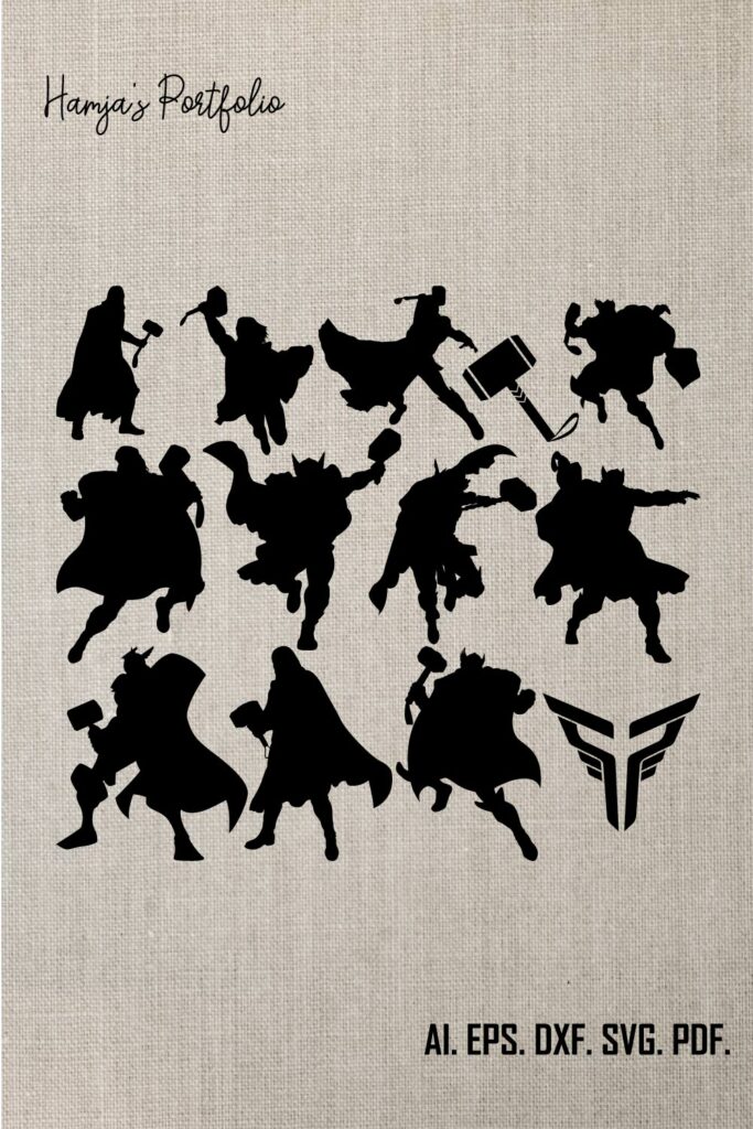 THOR Svg - Marvel Svg - Avengers Svg - Cut File For Cricut- Thor hammer ...