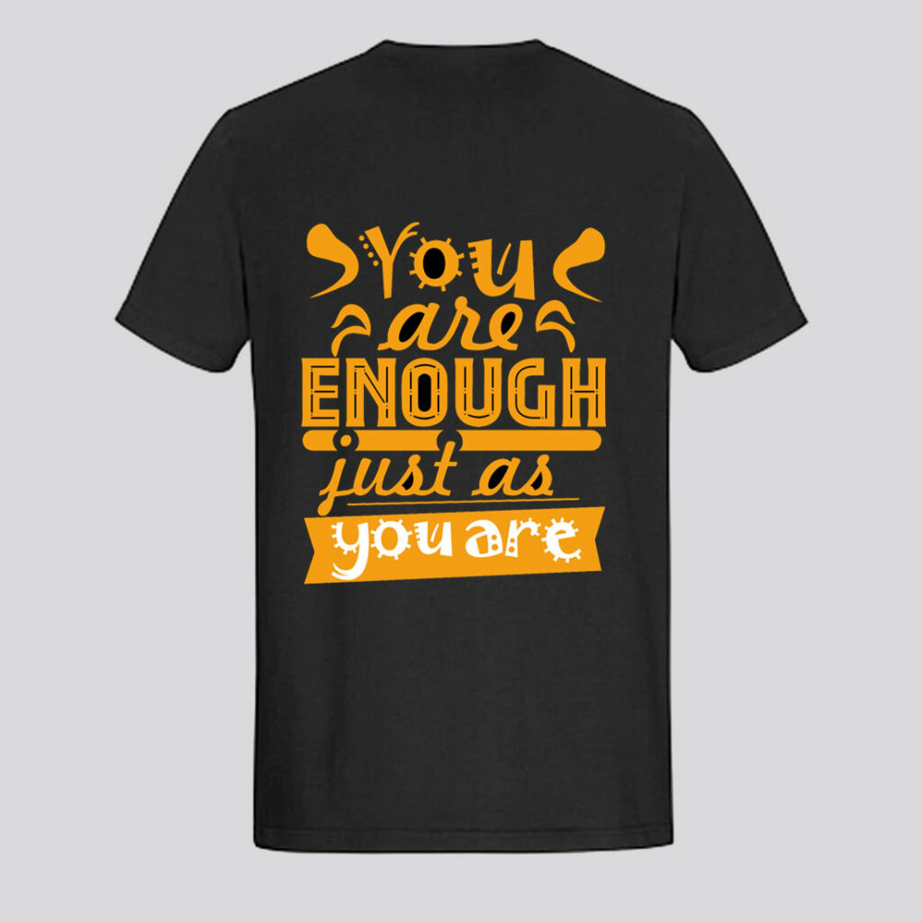 T-shirt Design With some Motivational Quotes