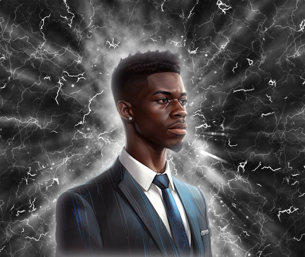 Thunder Burst Photoshop Action - MasterBundles