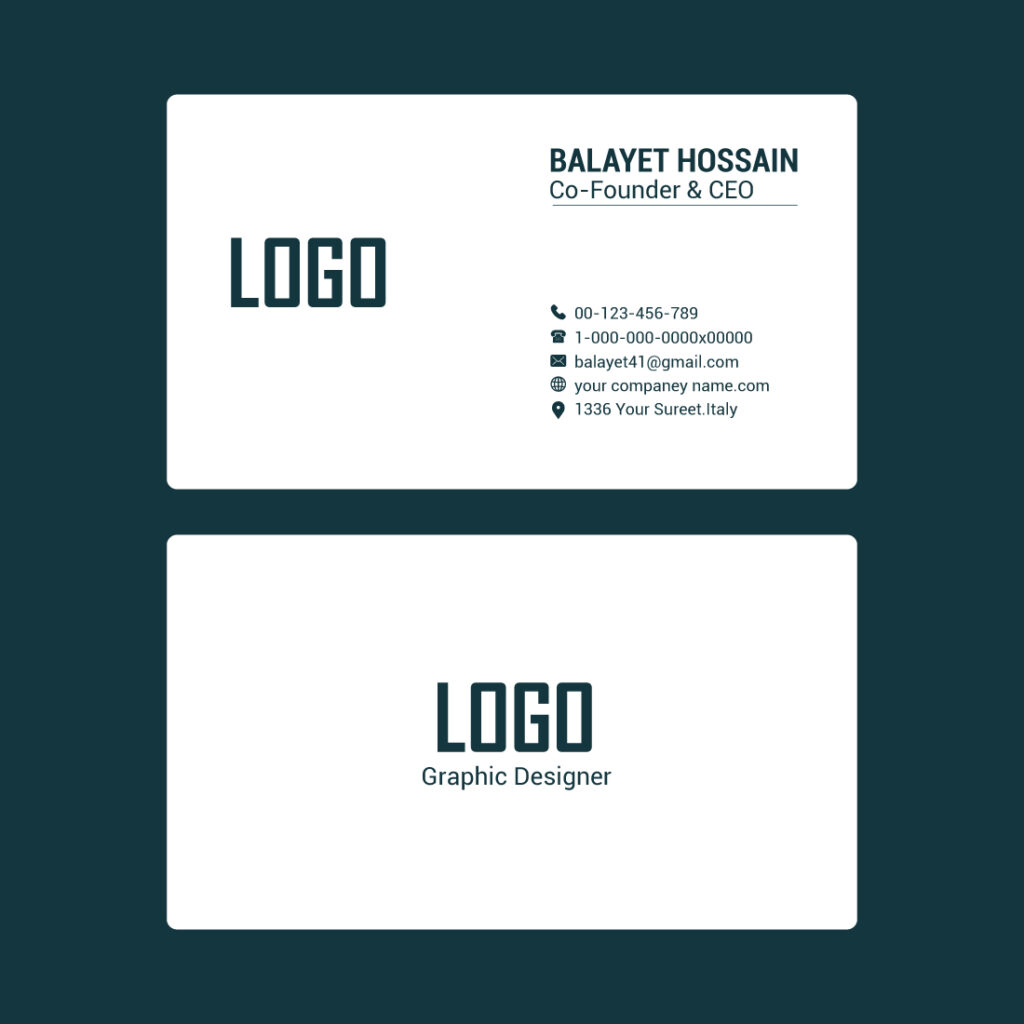 professional business cards templates, Editable Business Card ...