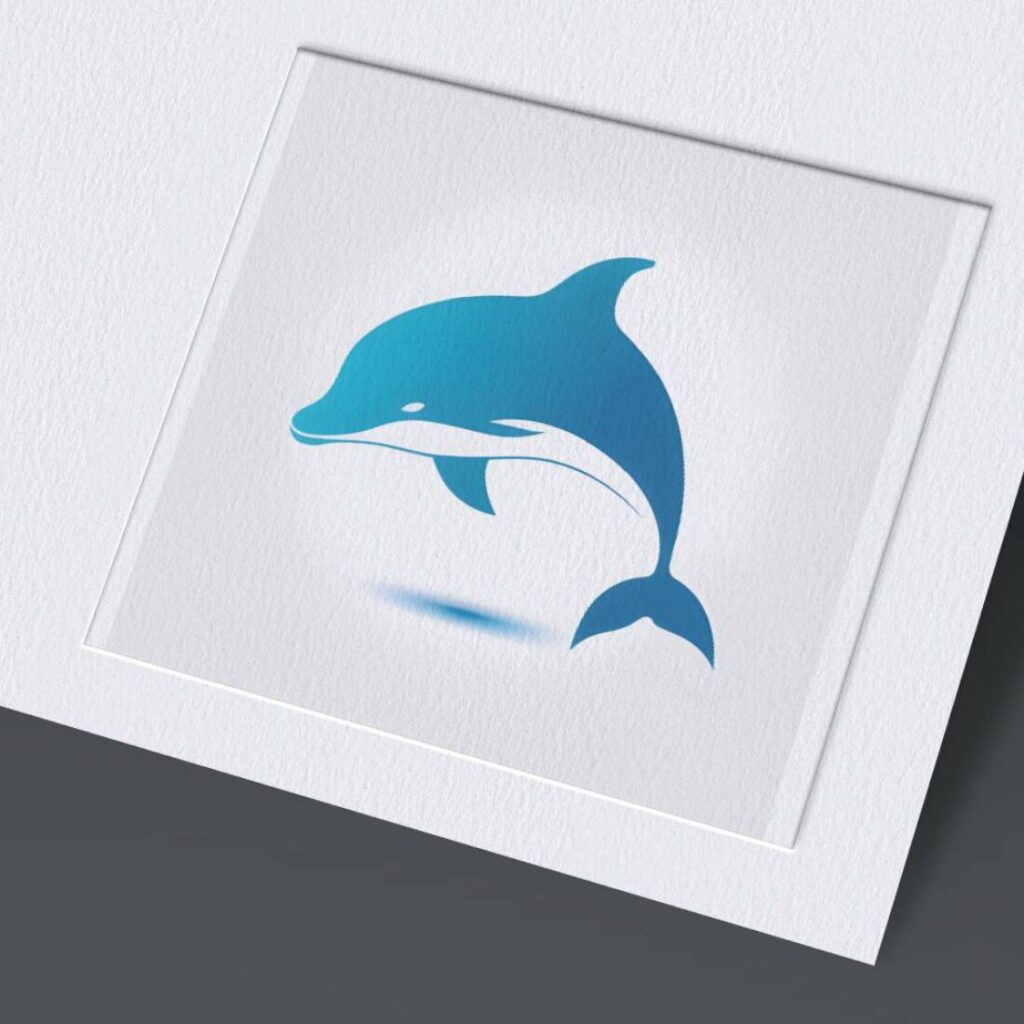 Dolphin Logo - MasterBundles