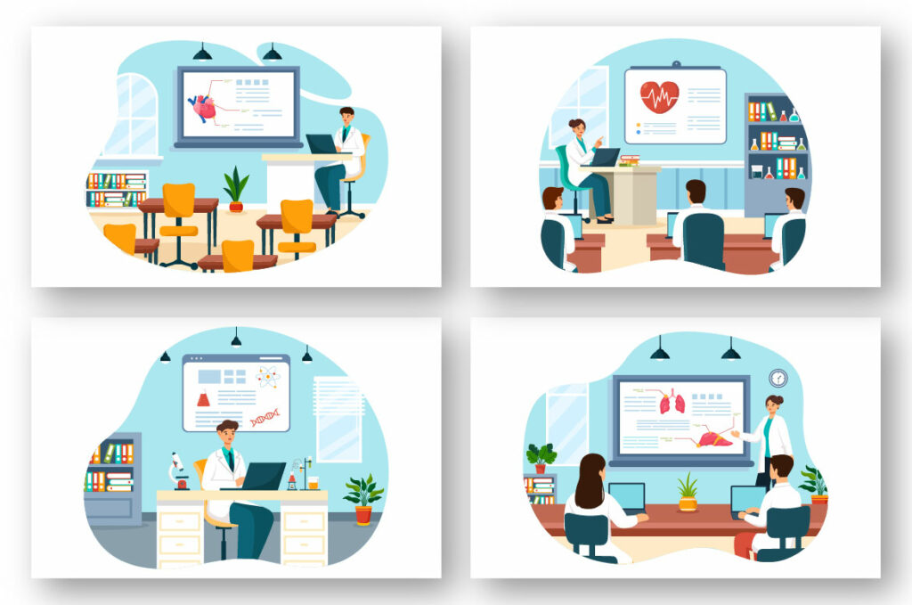 10 Medical School Illustration - MasterBundles