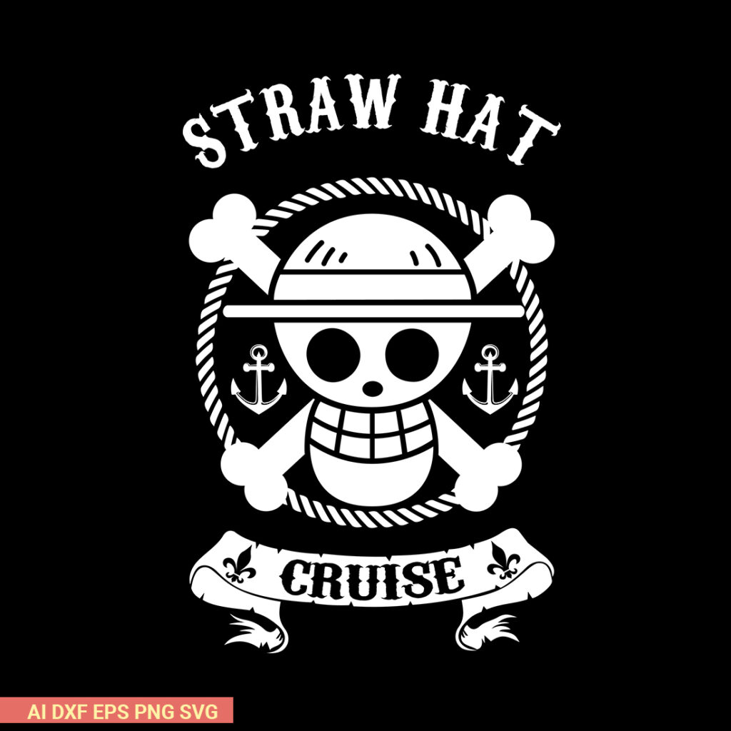 One Piece Sign Jolly Roger tshirt design - MasterBundles