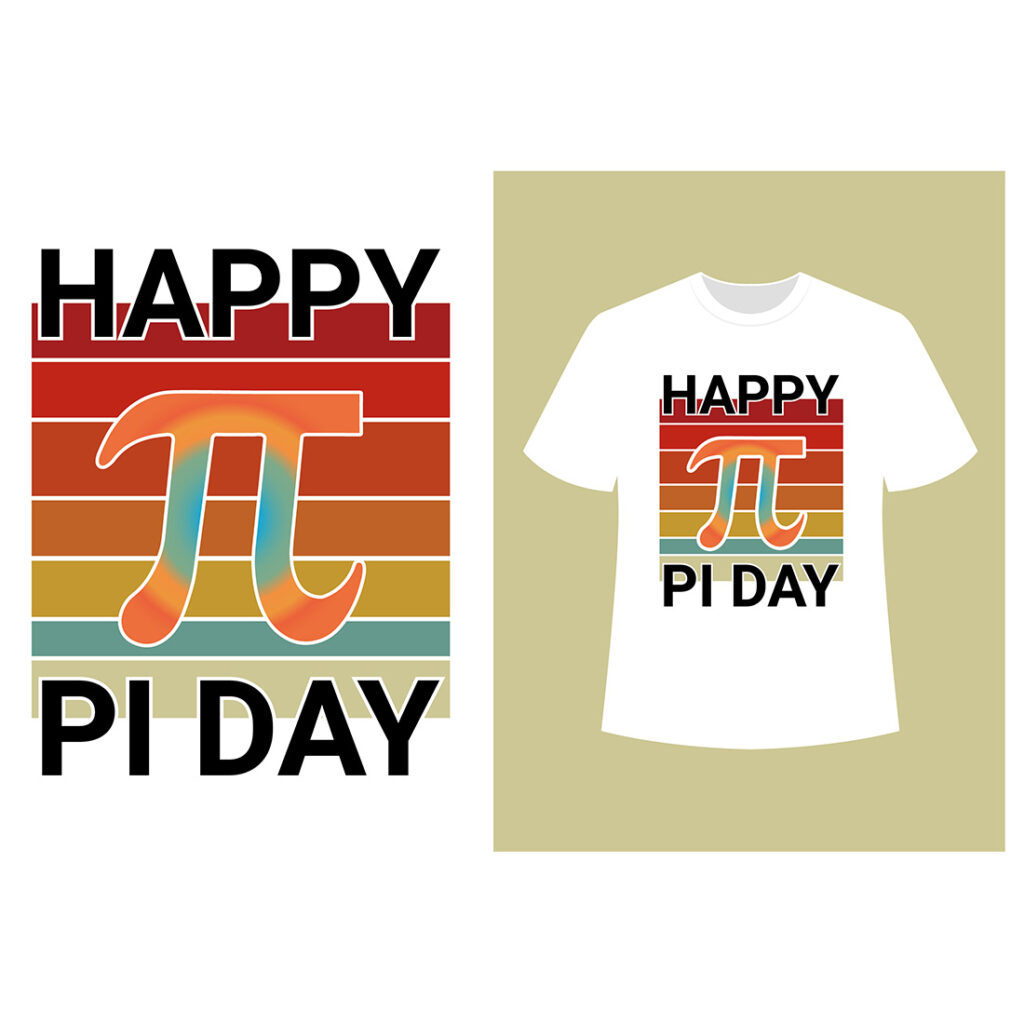 10 Pi Day T Shirt Design Bundle - MasterBundles