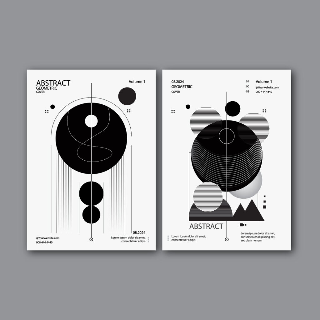 Abstract geometric graphics