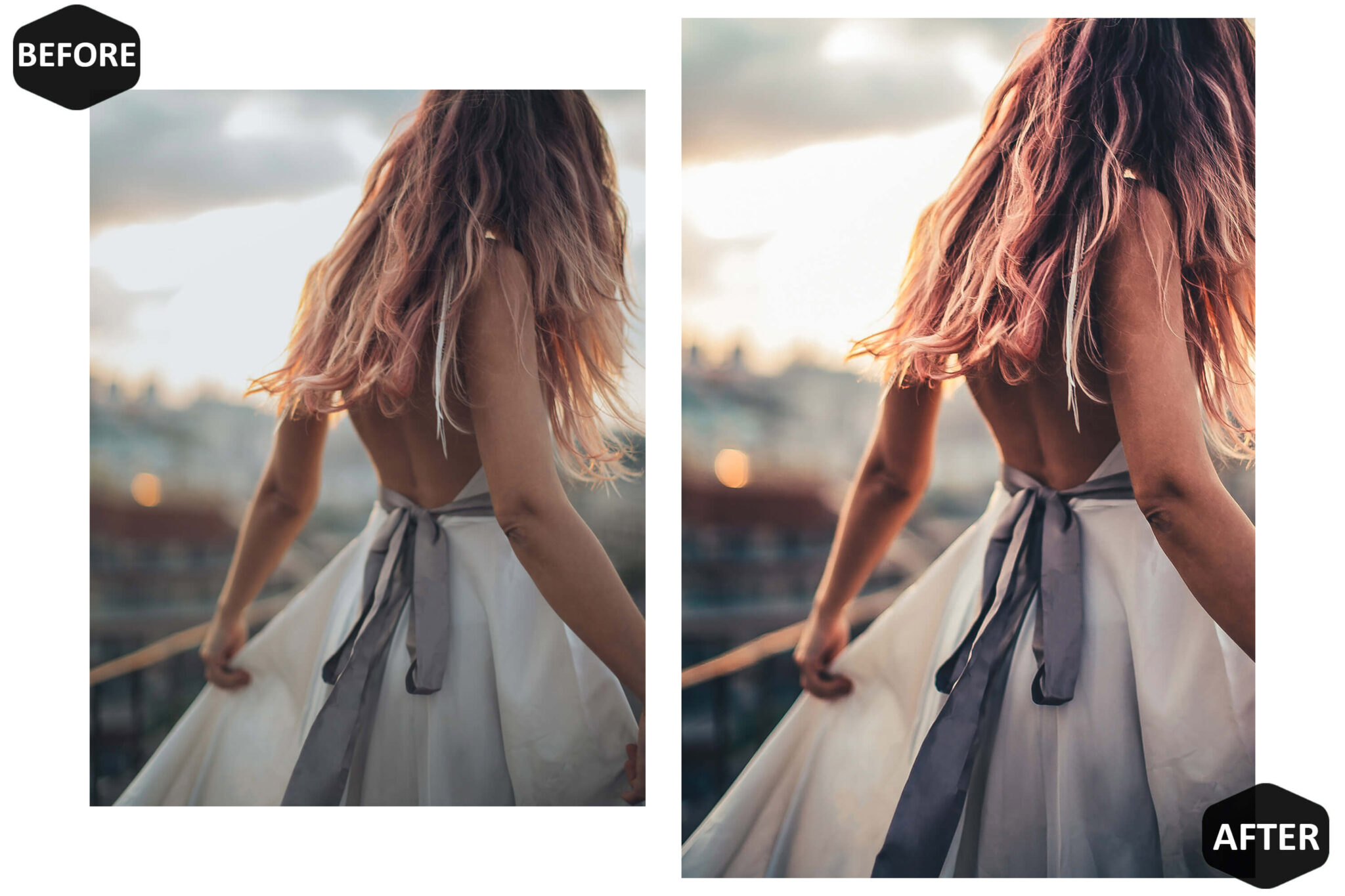 10 Photoshop Actions, Golden Hour Ps Action, Sunset ACR Preset ...